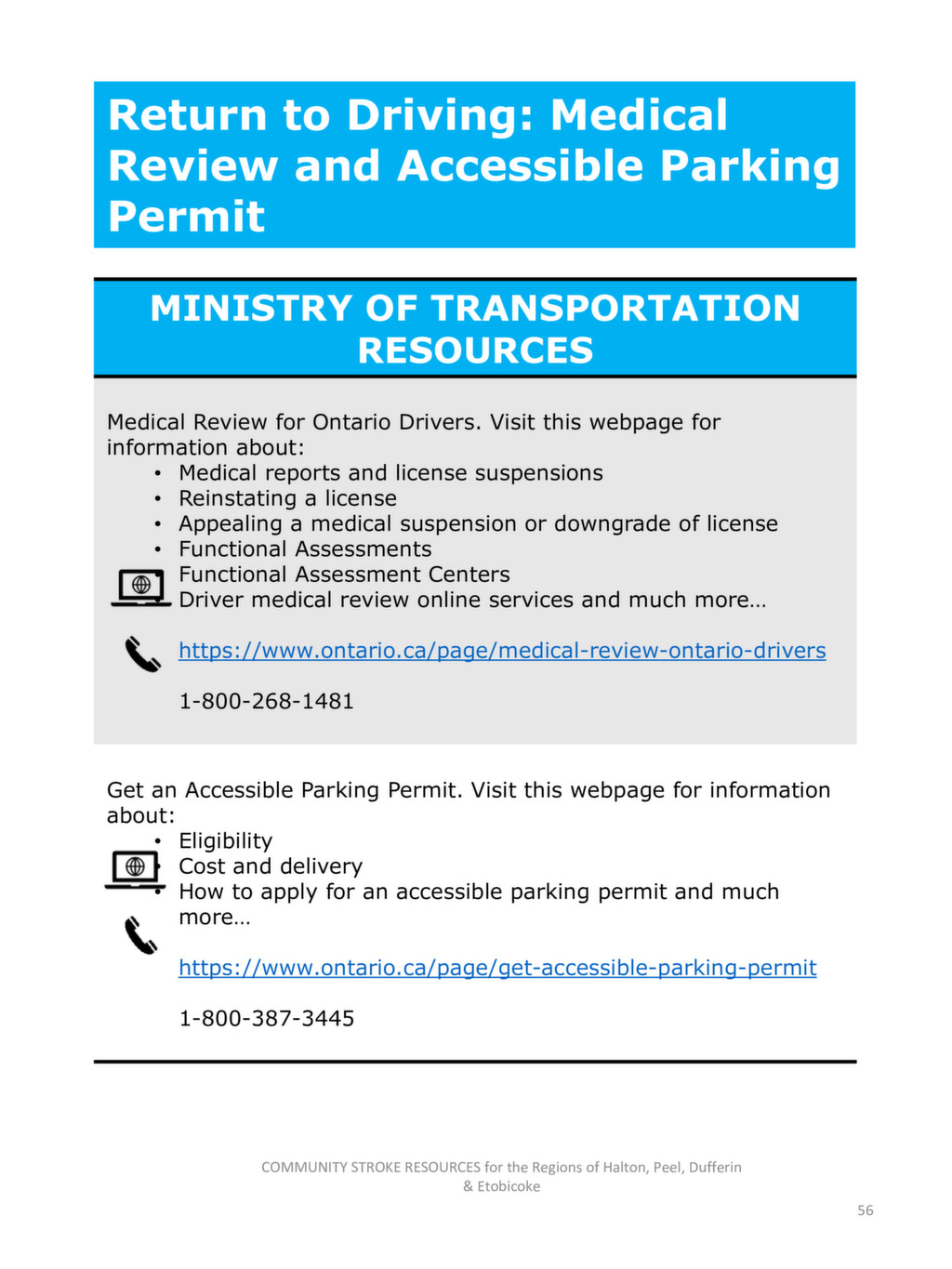 Community Resource Book | WestGTAStrokeNetwork